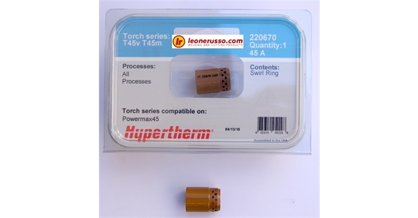 LeoneRusso.com. Hypertherm Code 220670